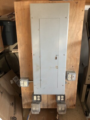 GENERAL ELECTRIC LOAD CENTER # TM4020CCU 120/240V. 200AMPS Type 1 ...