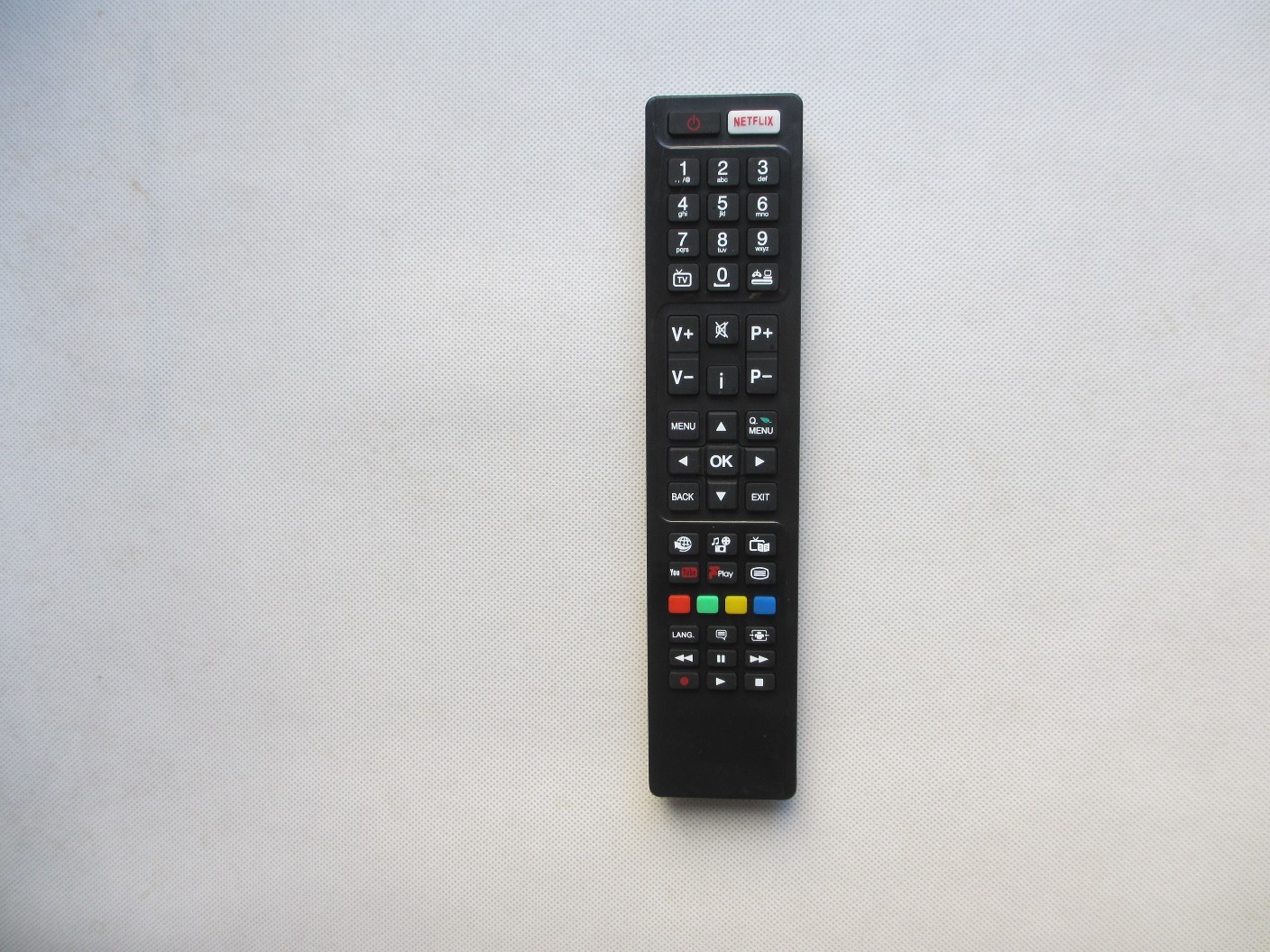 Remote Control For Hitachi Celcus Finlux Vestel Linsar RC4848F LCD HDTV ...
