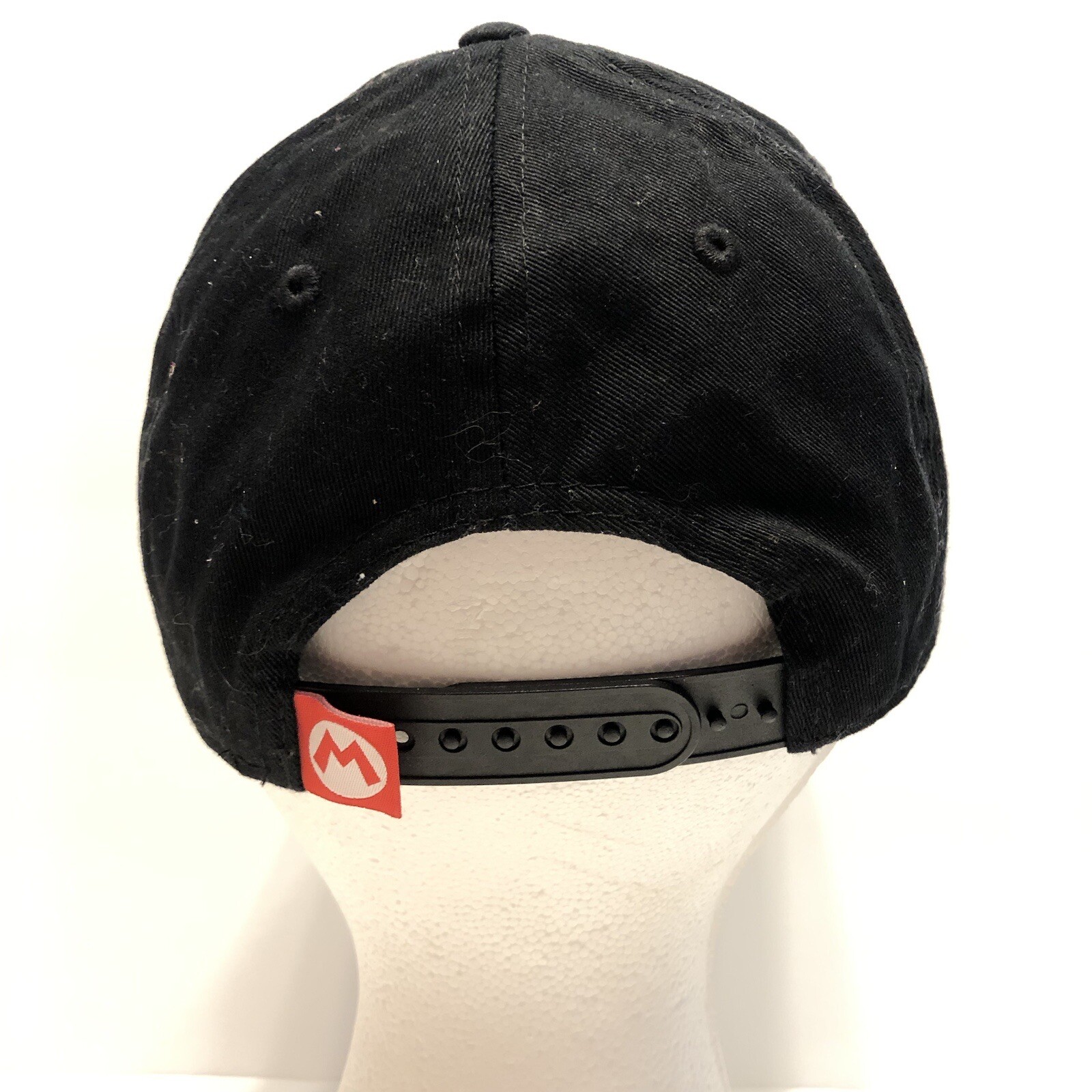 Nintendo Super Mario Logo Baseball Hat Cap Youth Boys Adjustable Black ...
