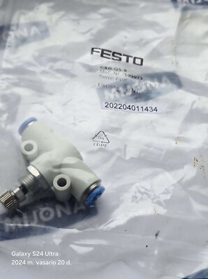 FESTO GRO QS 6 193973 GRO-QS-6 FLOW VALVE | eBay.de