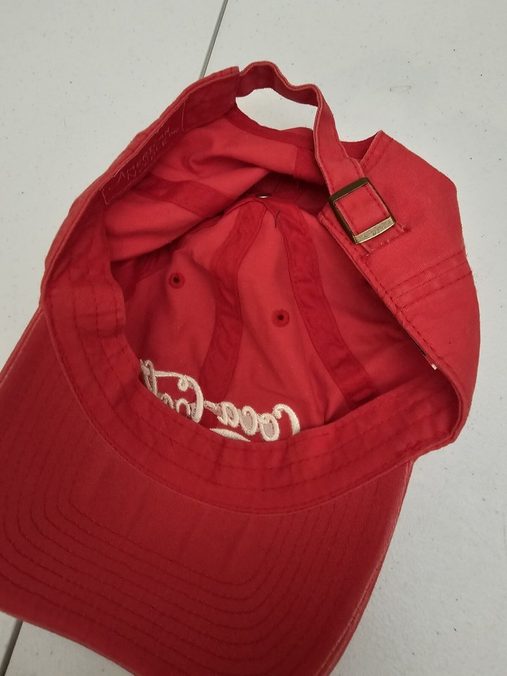 Coke Baseball Cap~Coca-Cola~American Needle~Faded Red~Strap Back~Hat ...