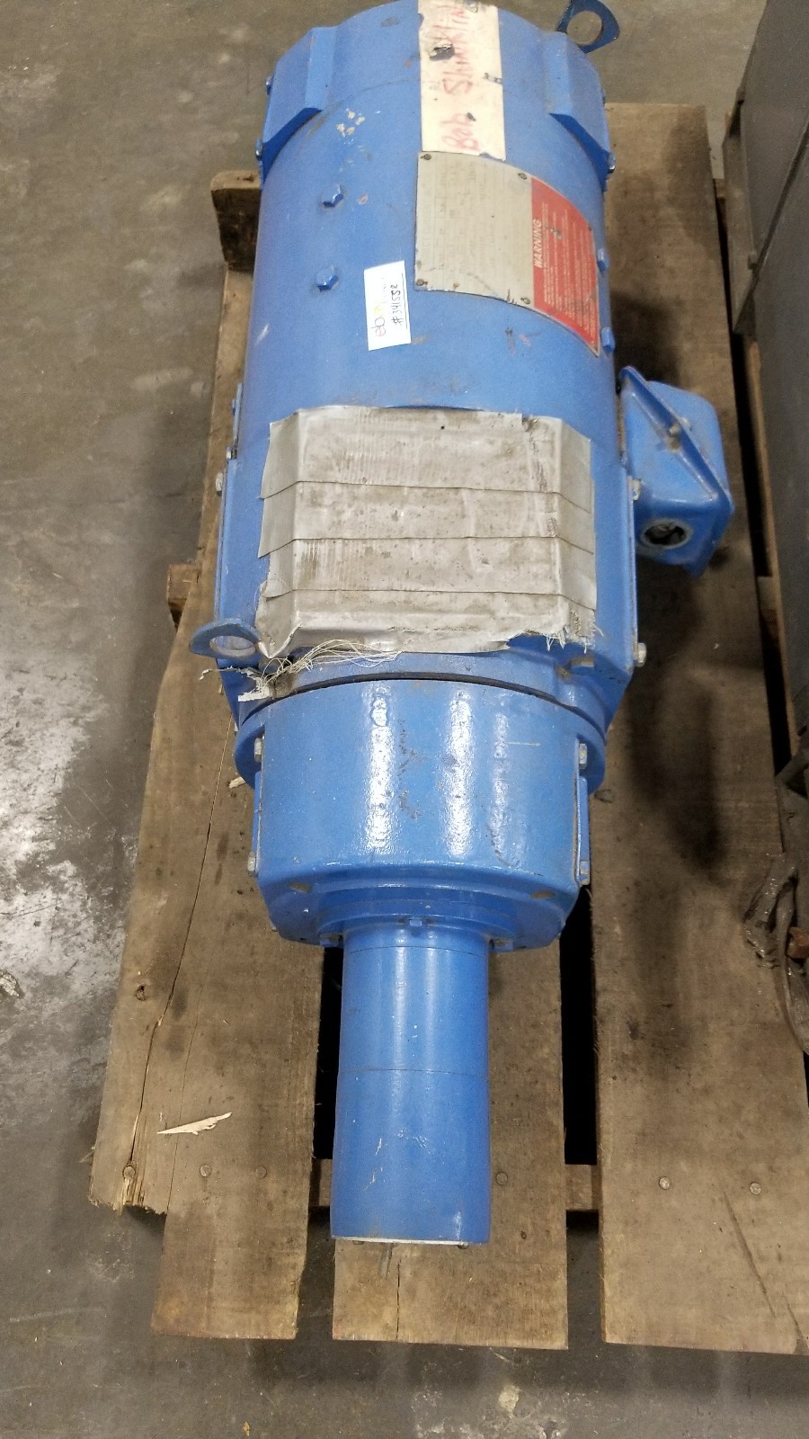 Emerson 7.5 DC Motor 2190B452X08 1750 RPM Tachometer Generator ...