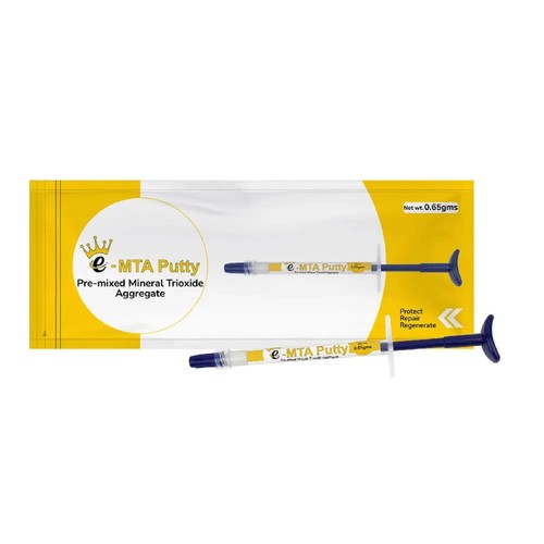 Dental E-MTA PUTTY Pre Mixed Mineral Trioxide Aggregate RCT 0.65gm ...
