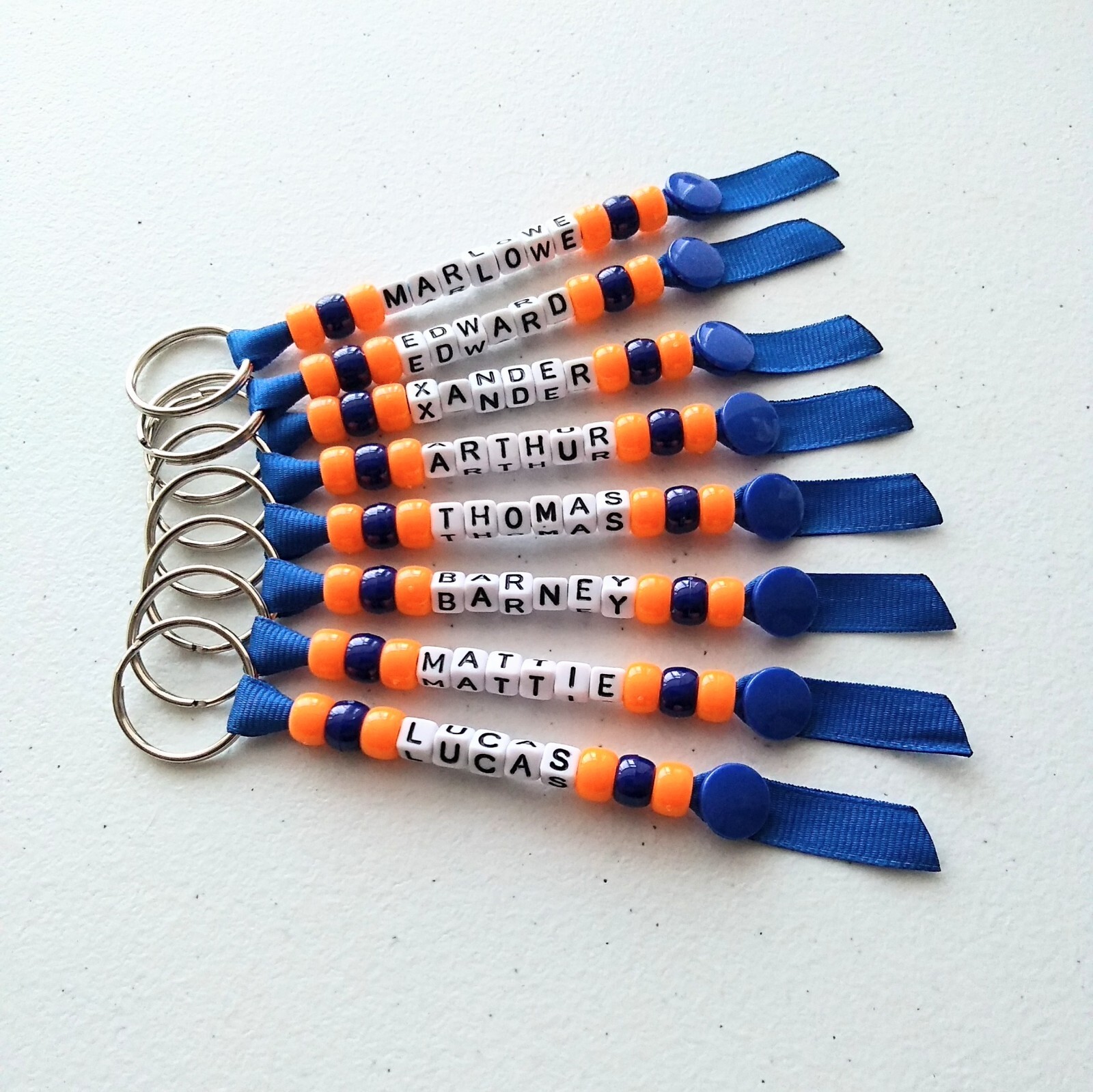 Nerf themed personalised Keyrings, Nerf gun party, Bag Fillers, Favours ...