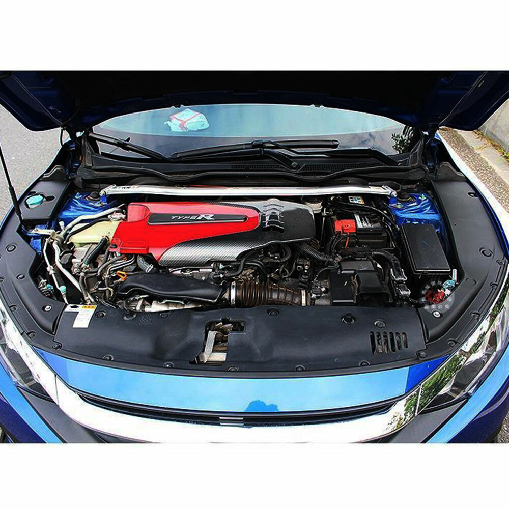 For 2016-2019 18 Honda Civic 10TH GEN Engine Bay Side Panel Covers Long ...