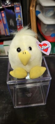 Vintage 1997 Swibco Puffkins PEEPS THE YELLOW CHICK Puffkin Plush ...