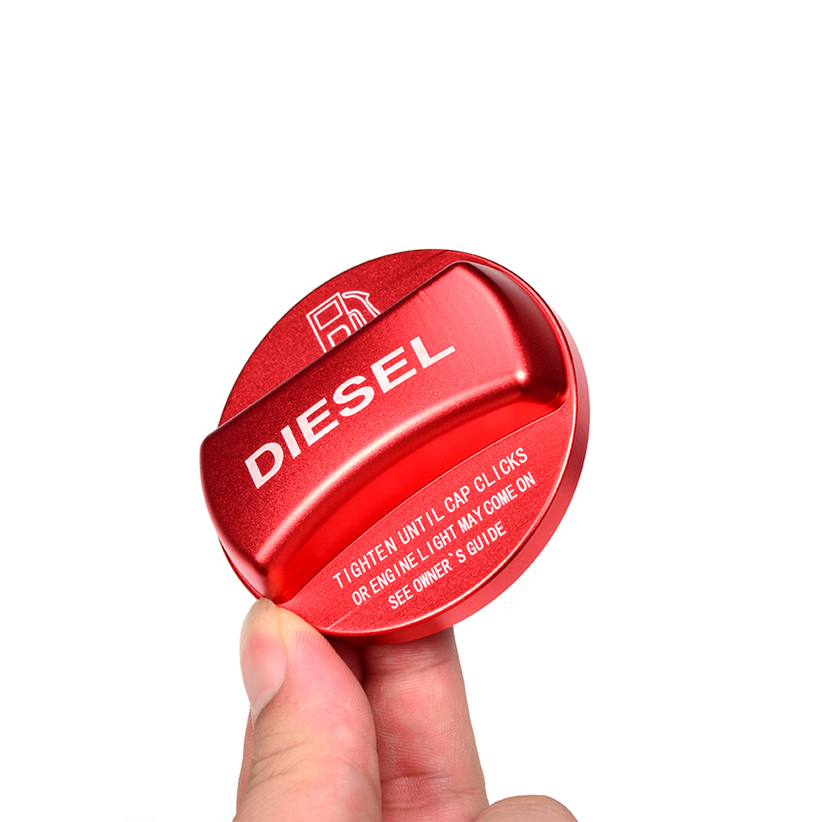 Red Alloy Gas Fuel Petrol Tank Cap Cover For Ineos Grenadier 2020-2024 ...