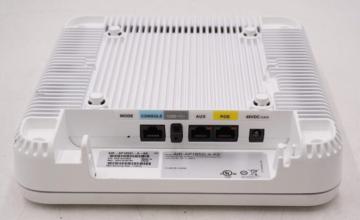 AIR-AP1852I-H-K9 Cisco Aironet 1852i Access Point, 53% OFF