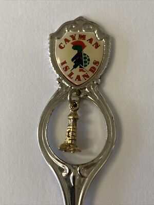 Vtg Souvenir Spoon Collectible Cayman Islands | eBay