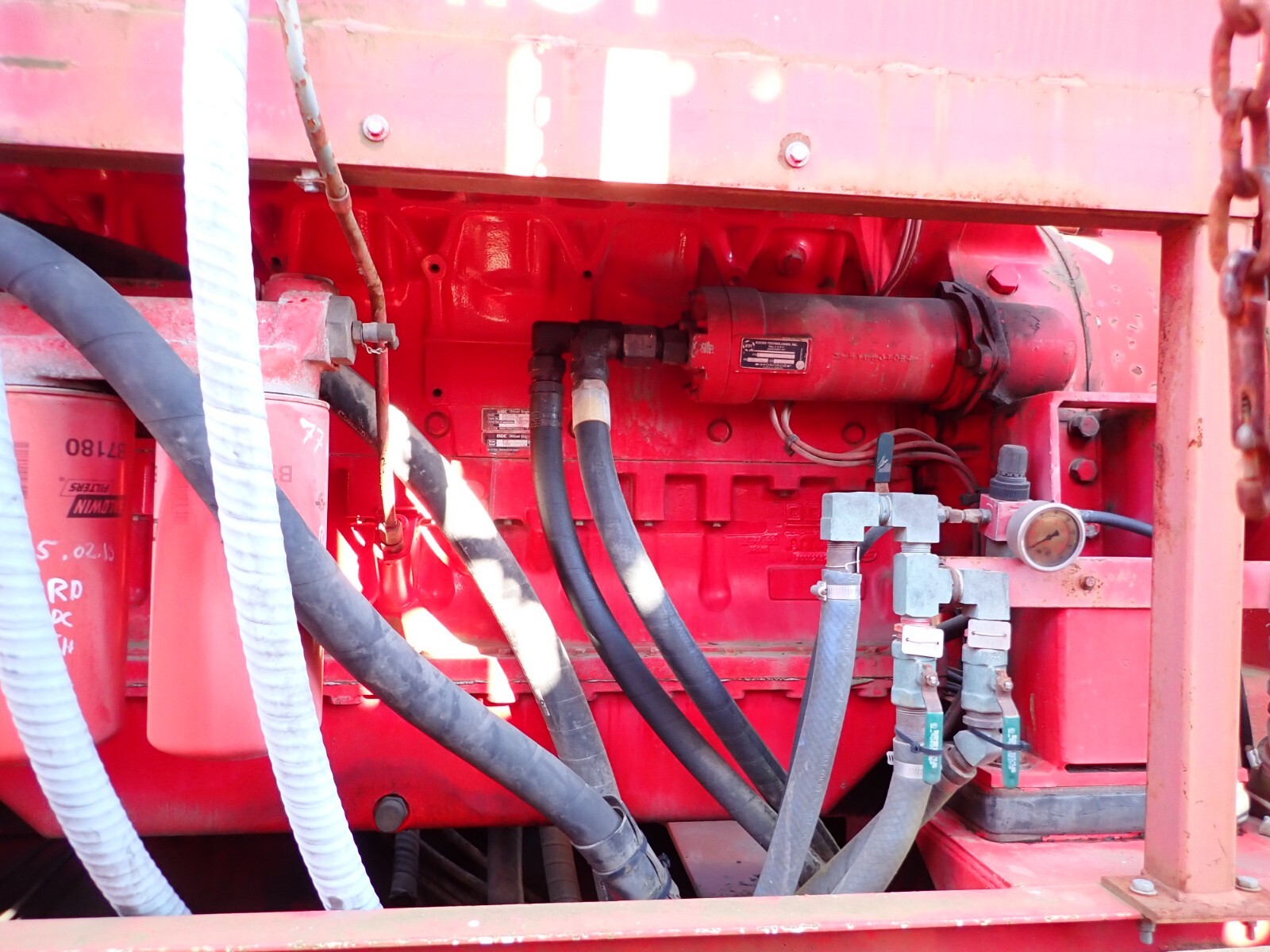 MTU Detroit 12V2000 Turbo Diesel Engine POWER UNIT! V12 2000 CLEAN ...