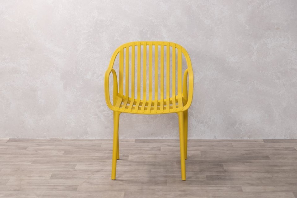 COLOURFUL STACKABLE OUTDOOR GARDEN CHAIRS CHOICE OF SIX COLOURS FULLY ...