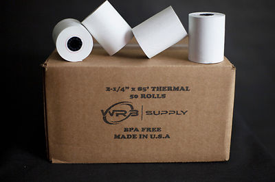 WRB Supply Thermal Paper Rolls 2 1/4 x 85 ft. (50 rolls /case) | eBay