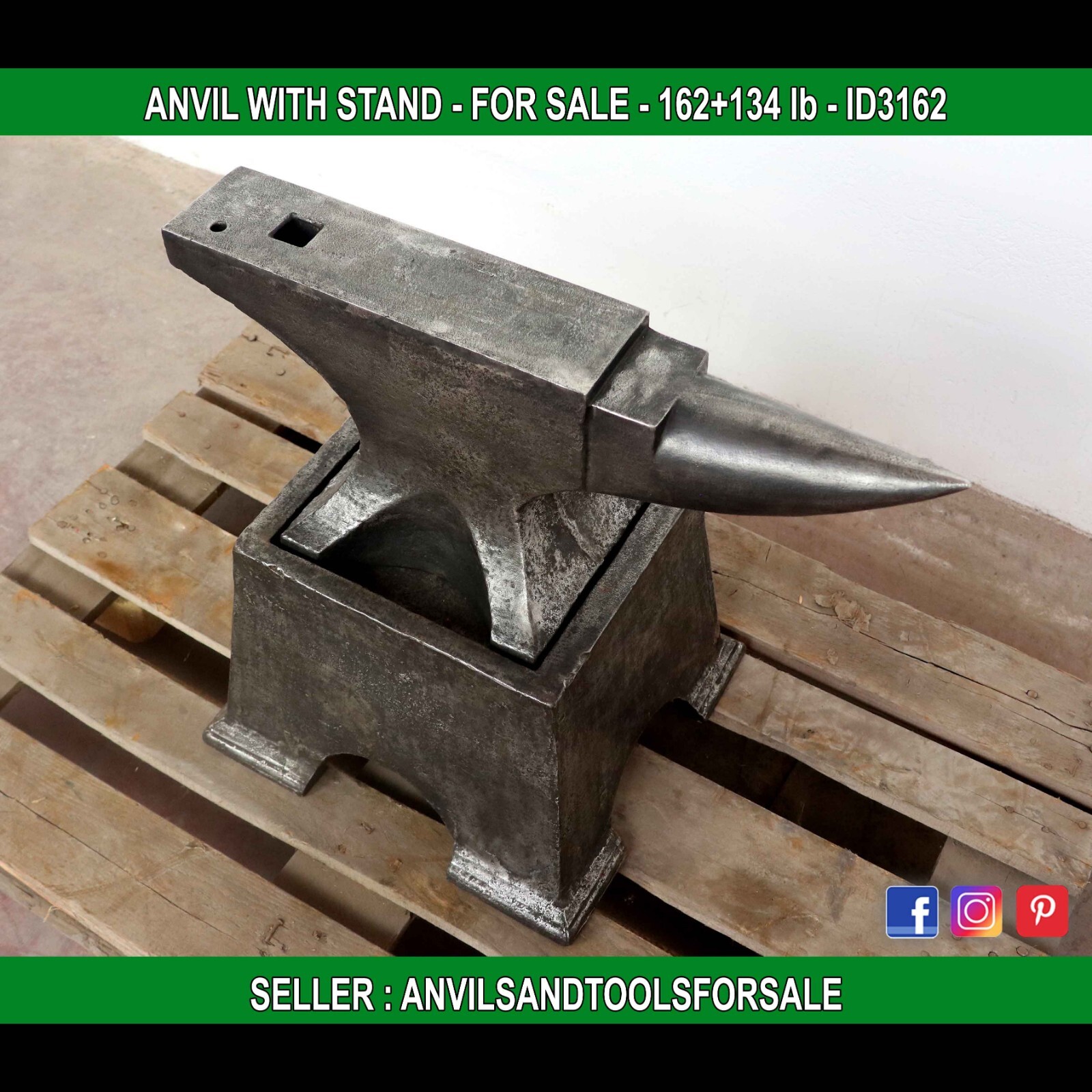 ANVIL WITH STAND - 162+134 lb - ID3162 | eBay