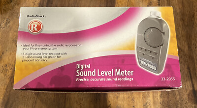 Sound & Audio Measurement - Radio Shack Sound Level Meter