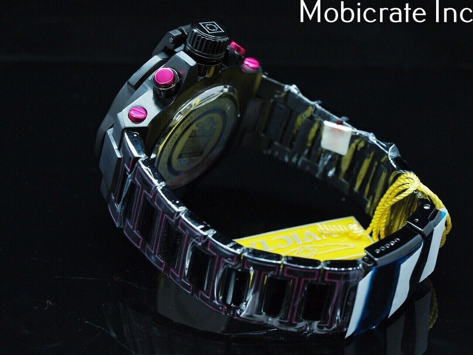 Invicta 54mm LEFTY Coalition Forces LUME Tactical Quartz Chrono Black ...