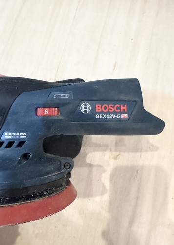BOSCH GEX12V-5N 12V Max Brushless 5" Random Orbit Sander - Bare Tool | eBay