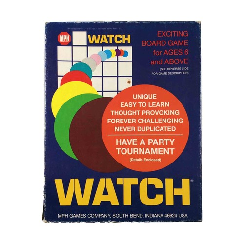 MPH Boardgame Watch Box VG/EX | eBay