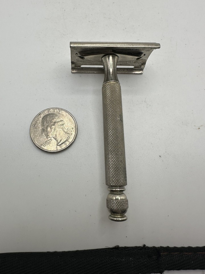 GILLETTE RAZOR SHAVER 1932 MEN GROOMING MADE IN CANADA VINTAGE | eBay