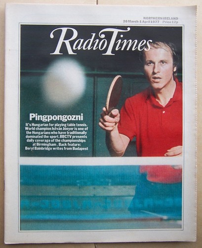 Radio Times/1977/Istvan Jonyer/Barry Hines/Duggie Brown/Stan Richards ...