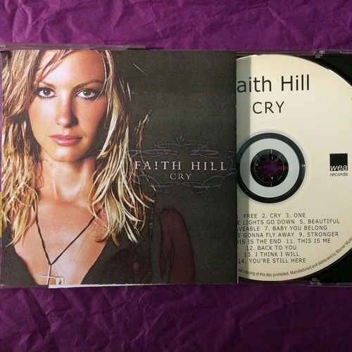 FAITH HILL VERY RARE Australian PROMO ONLY ADVANCE CD Cry | eBay