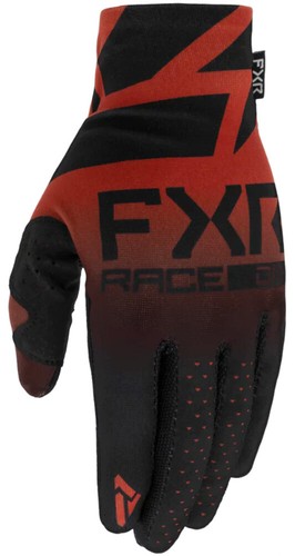 FXR Pro-Fit Lite Mens MX Offroad Gloves Red/Black Fade | eBay
