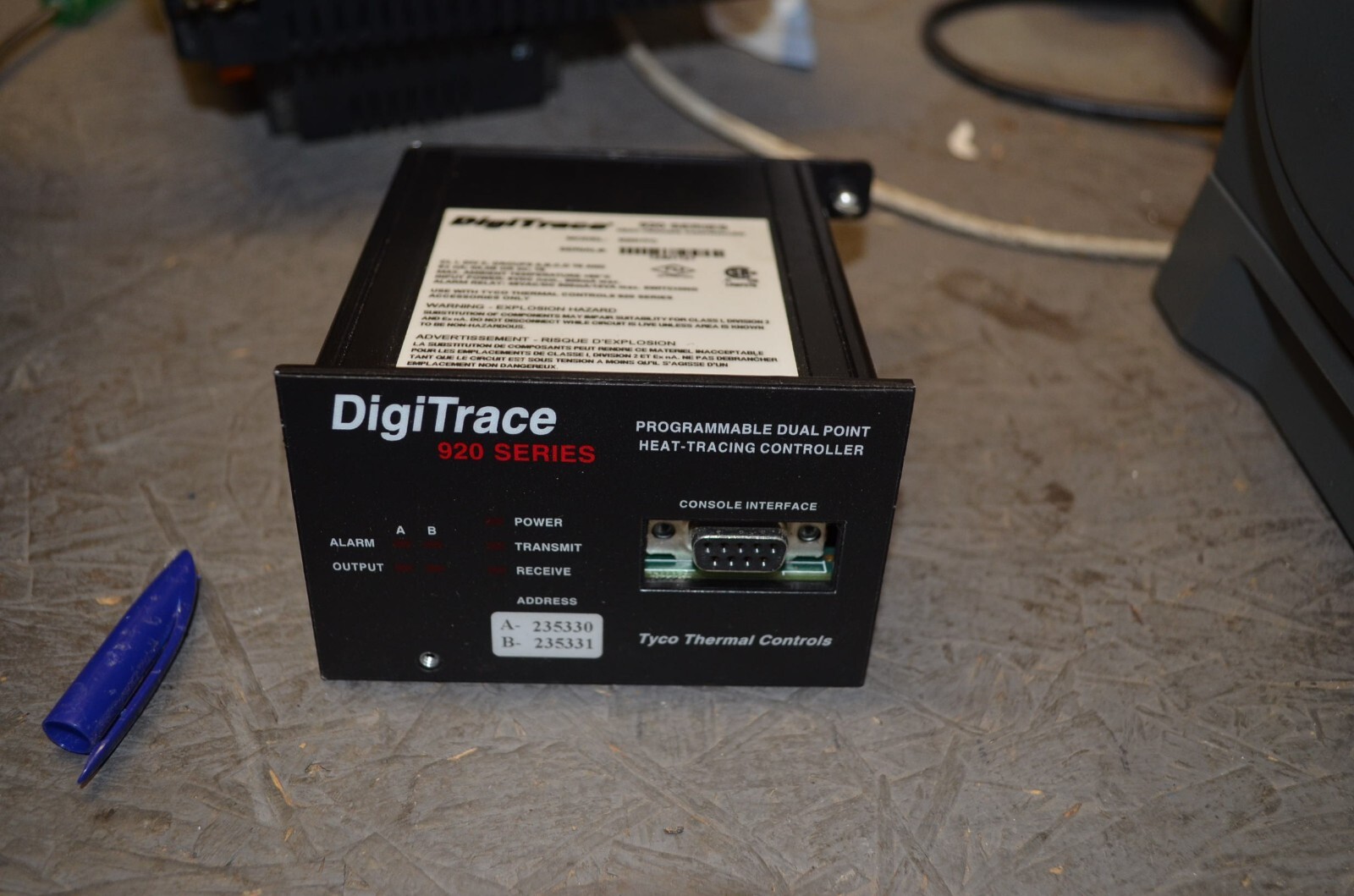 NVENT Raychem Digitrace 920HTC Heat Tracing Controller 10260-001 for ...