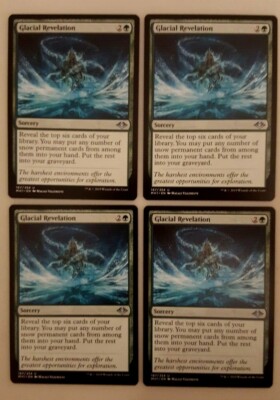 [4x] Glacial Revelation Modern Horizons MTG Magic The Gathering NM ...