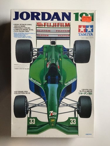 TAMIYA #20032 JORDAN 191 7up FUJIMIFILM 1/20 SCALE MODEL KIT | eBay