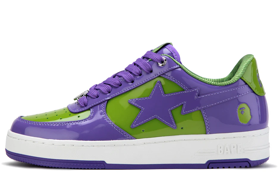 A Bathing Ape "Bape Sta #1" Purple 1L30-191-303 Size 10 NEW | eBay