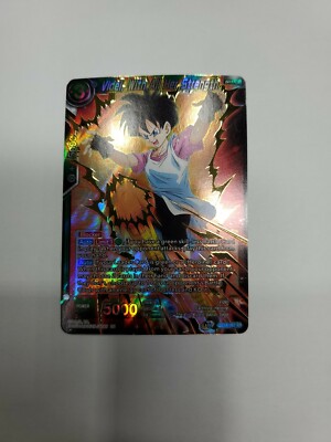 DRAGON BALL SUPER VIDEL WITH ALL HER STRENGTH FOIL BT14-067 SR CARD IN HAND | eBay