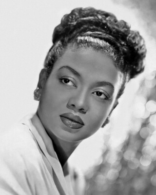 Jazz Singer HAZEL SCOTT Glossy 8x10 Photo Celebrity Actress Print Civil ...
