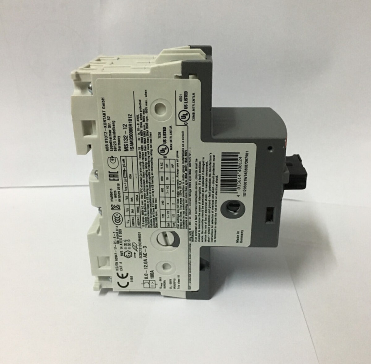 Ms132 12 ABB 1SAM350000R1012 MS132 12 – Buy2Sell ApS