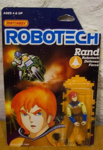 1985 ROBOTECH RAND Matchbox ACTION FIGURE TOY NEW | eBay