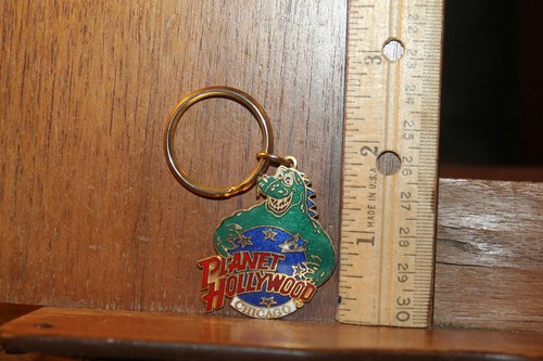 Vintage Enameled Planet Hollywood Chicago Key Chain | eBay