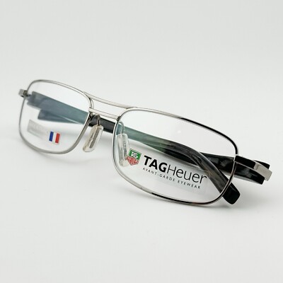 Authentic Tag Heuer TH 8002 Full Rim Frame France Eyeglasses Eyewear ...