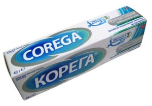 COREGA DENTURE ADHESIVE FIXING CREAM - Extra Strong - Neutral Taste 40g ...