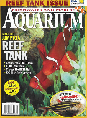 Freshwater And Marine Aquarium Magazine Reef Tanks Striped Headstanders ...