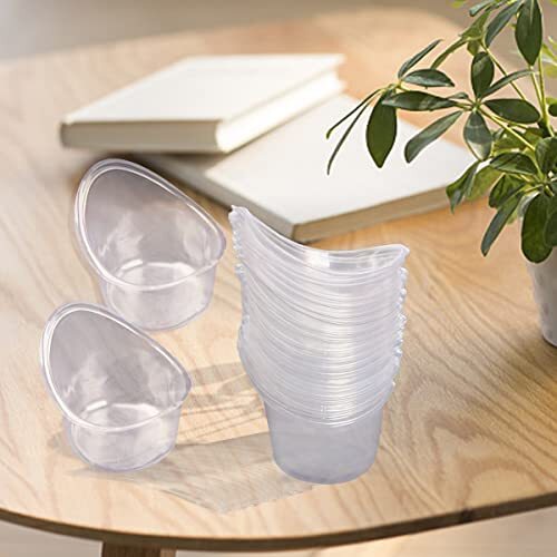 65 Pcs Disposable Eye Wash Cups Eye Flush Cleaning Cups Vials for ...