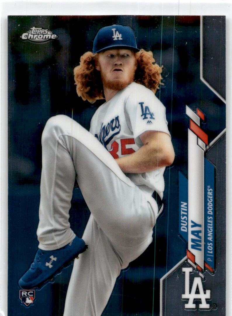 2020 Topps Chrome Baseball Dustin May #176 Rookie | eBay