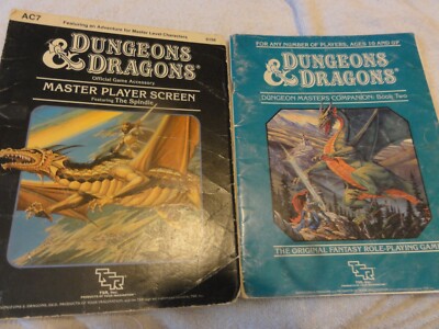 D&D Master Player Screen featuring the Spindle & Dungeon Masters ...