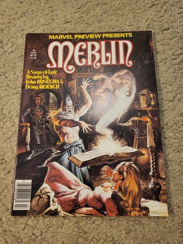 MARVEL PREVIEW 22 Merlin Marvel Magazine Comics lot 1980 HIGH GRADE | eBay