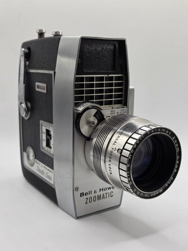 BELL & HOWELL Zoomatic 8mm f/1.8 Movie Camera Director Series Untested ...