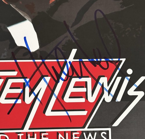 HUEY LEWIS Signed 11x17 Concert POSTER From 2014..Music LEGEND | eBay