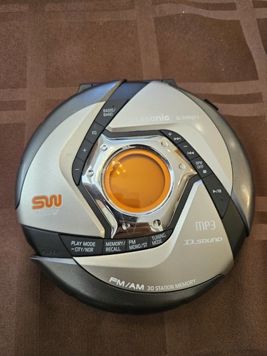 Panasonic SL-SW967V Shockwave MP3 CD Player Tested | eBay