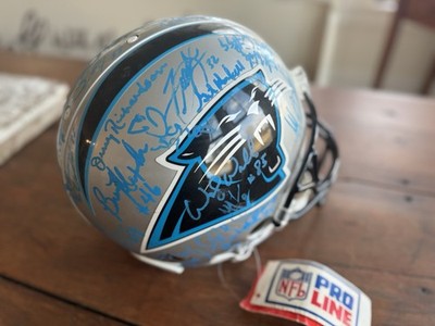 Carolina Panthers 1999 Team Signed Full-Size Riddell VSR4 Helmet – 30 ...