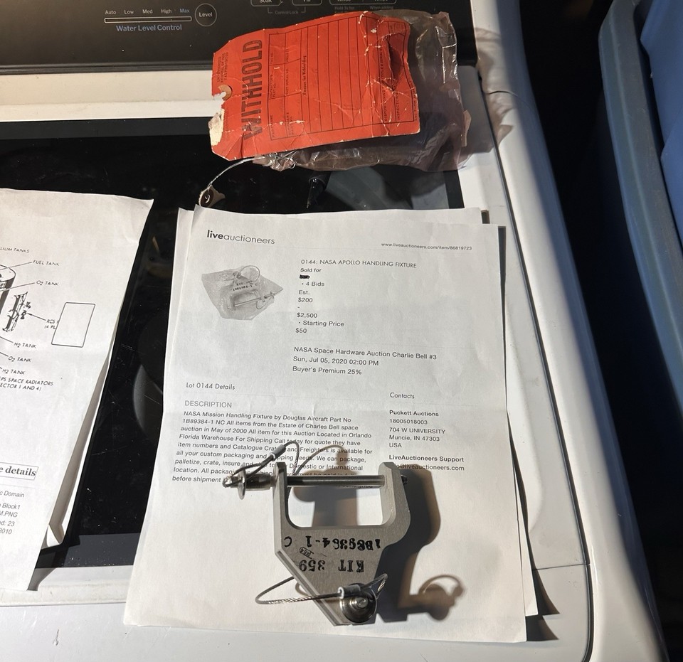 NASA Mission Handling Fixture by Douglas Aircraft Apollo Spacecraft | eBay