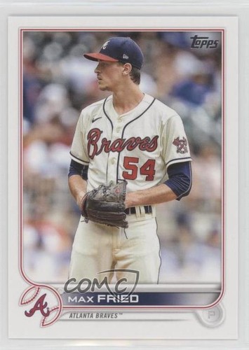 2022 Topps Series 1 Advanced Stats Back /300 Max Fried #129 | eBay