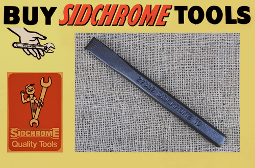 new - (SCMT27332) Sidchrome Cold Chisel 200mmx19mm ... made in ...