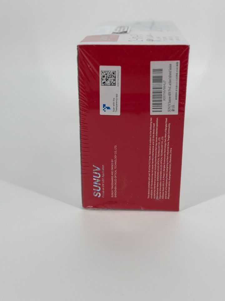 SUNUV Model SUN1 2-in-1 LED/UV Nail SUNone Lamp White Manicure Small ...