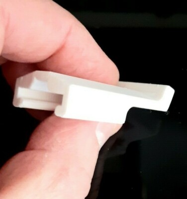 White Repair Clips for K2 C8043 Conservatory Gutter Bracket (Pack of 4 ...